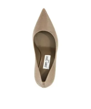 JIMMY CHOO Love Pointed-toe Stiletto Pumps - Nude