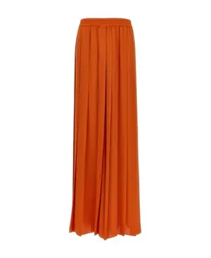 GIANLUCA CAPANNOLO Pleated Wide-leg Casual Pants