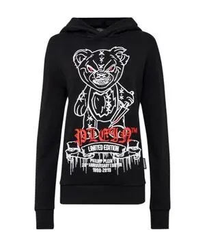 Philipp Plein Logo Detail Hooded Hoodie