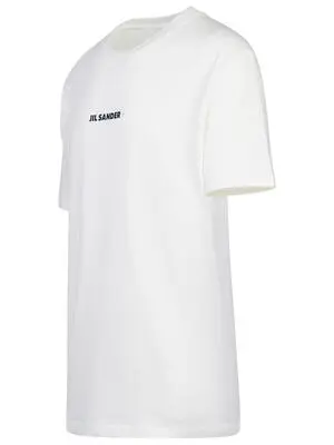 JIL SANDER Logo Print Crewneck T-shirt - No
