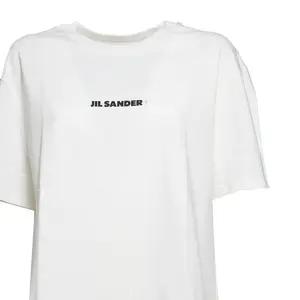 JIL SANDER Logo Print Crewneck T-shirt - No