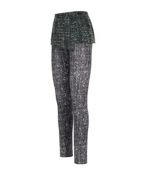 DIESEL® Miniskirt Layered Leggings