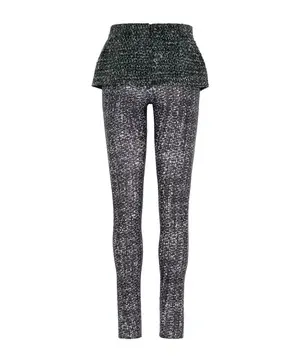 DIESEL® Miniskirt Layered Leggings