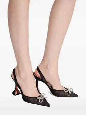 Amina Muaddi Rosie Slingback Pumps
