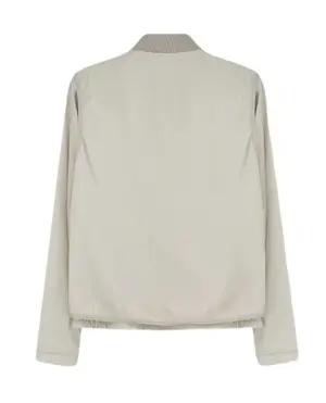 Moncler Logo Patch Detachable-sleeve Jacket - Beige