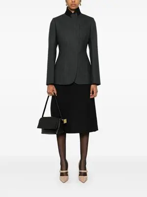Fendi Midi Skirt With Side Zippers