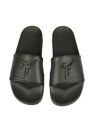 GIUSEPPE ZANOTTI Grain Flip Flops