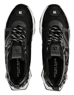 Philipp Plein Logo Detail Lace-up Sneakers