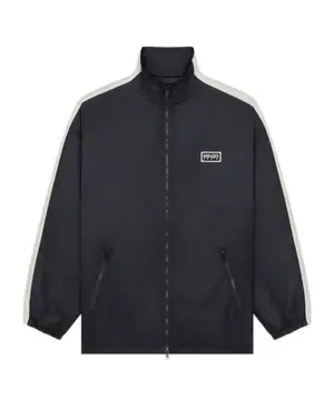 Kenzo Zipped Track Jacket With Contrast Stripes
