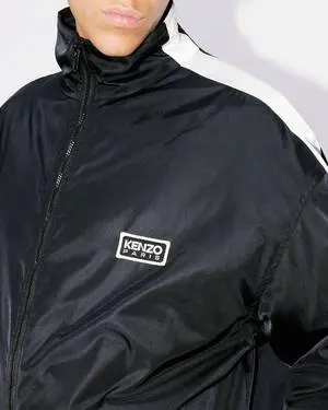 Kenzo Zipped Track Jacket With Contrast Stripes