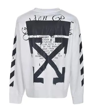 Off-White Dripping Arrows Sweatshirt