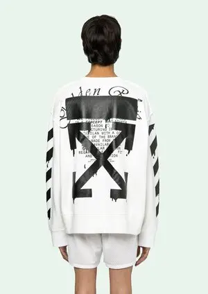 Off-White Dripping Arrows Sweatshirt