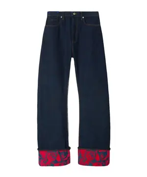 Burberry Wide Leg Jeans For Women