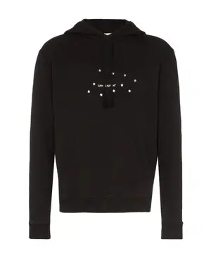 Saint Laurent Star Logo Hoodie