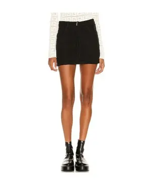 Givenchy Mid-rise Monogram Mini Skirt