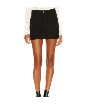 Givenchy Mid-rise Monogram Mini Skirt