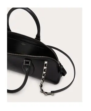 Valentino Garavani Rockstud East-west Zip-up Tote Bag - Black