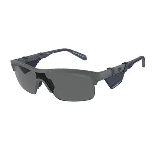 Emporio Armani Half-rim Sunglasses - Gray