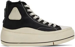R13 Flatform High-top Sneakers
