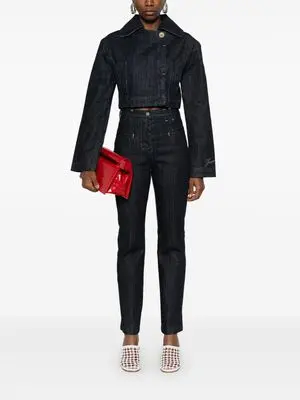 Jacquemus Le De-nimes Norma Cropped Jeans