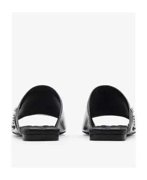 Burberry Decorative Zip Slip-on Sandals