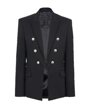 Men's Balmain Peak Lapel