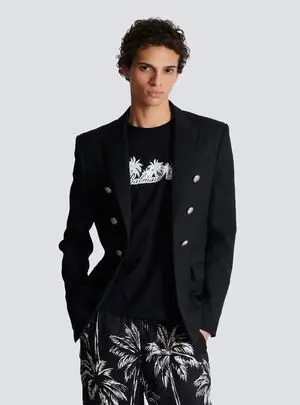Balmain Single Breasted Tailored Blazer