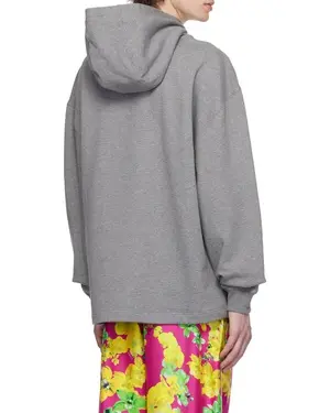 Versace Logo Detailed Long Sleeve Hoodie