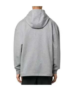 Versace Logo Detailed Long Sleeve Hoodie