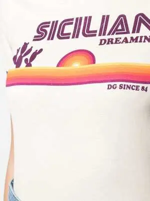 Dolce & Gabbana Sicilian Dreamin' Graphic T-shirt