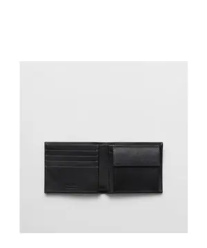 Prada Logo Plaque Wallet