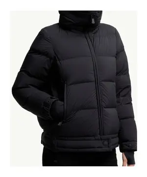 Moncler Arabbas Hooded Shearling Down Ski Jacket