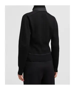 Moncler Padded Knit Cardigan - Black