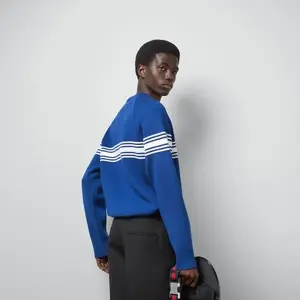 Gucci Square Gg-patch Wool Jumper