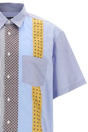 Comme Des Garçons Homme Patchwork Shirt