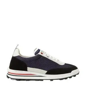 Thom Browne Tech Runner Sneakers - Navy Blue