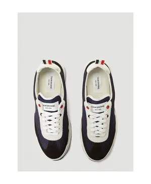 Thom Browne Tech Runner Sneakers - Navy Blue