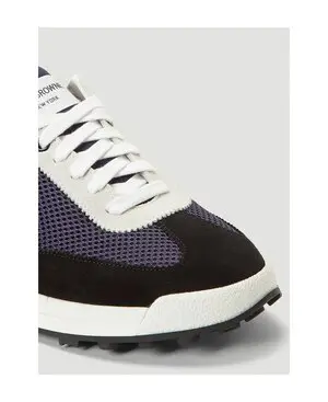 Thom Browne Tech Runner Sneakers - Navy Blue