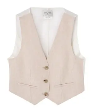 Forte_forte Single Breasted Vests For Women