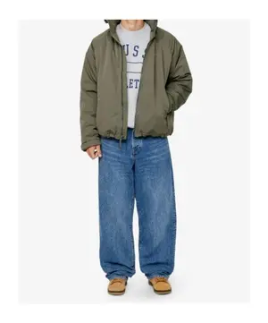 StÜssy Long-sleeved Zip-up Jacket With Logo Detail