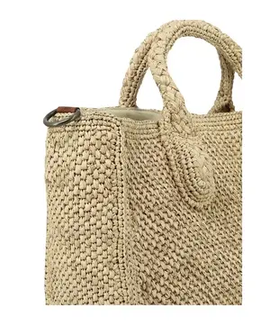 IBELIV Handheld Tote Bag - Beige
