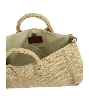 IBELIV Handheld Tote Bag - Beige