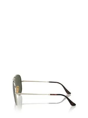 Ray-ban Aviator Titanium Sunglasses - Green