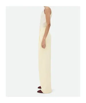 Bottega Veneta Pleated Wide Leg Trousers