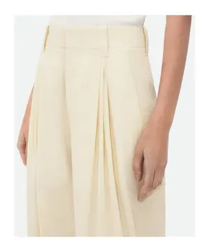 Bottega Veneta Pleated Wide Leg Trousers
