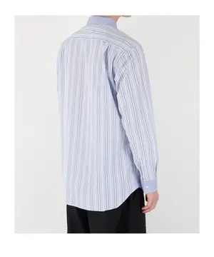 Comme Des Garçons Striped Shirt - Blue