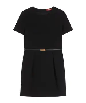 Max Mara Cady Mini Dress With Belt