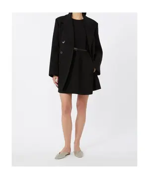 Max Mara Cady Mini Dress With Belt