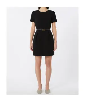 Max Mara Cady Mini Dress With Belt