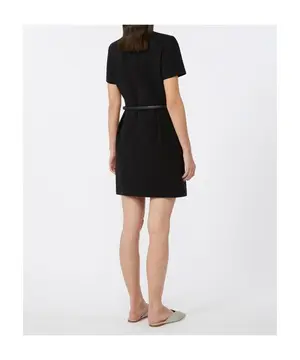 Max Mara Cady Mini Dress With Belt